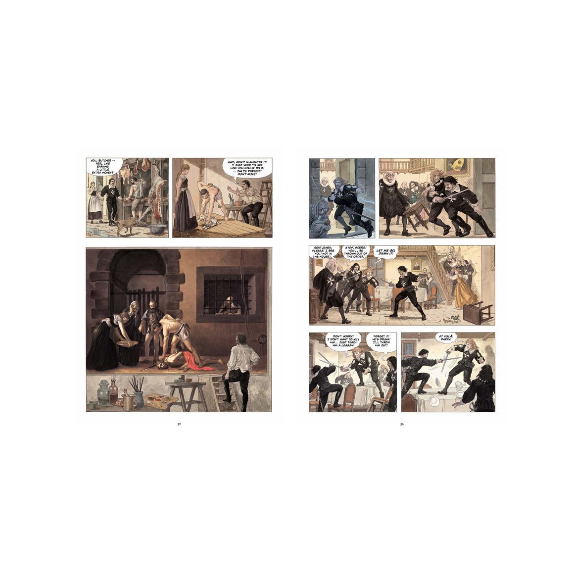 Caravaggio: The Palette and the Sword Book 2 – The Morgan Shop